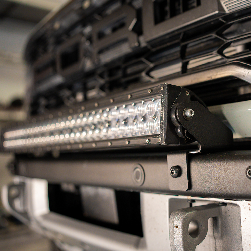 CALI RAISED LED Bumper Light Bar Mounting Kit Fits 2021+ Ford Bronco R ...