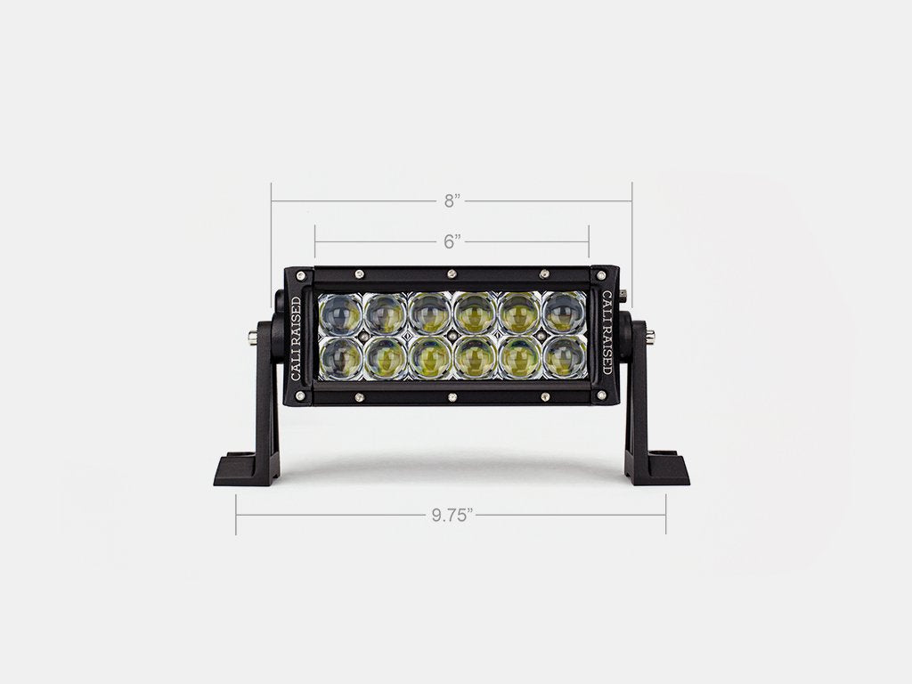 8" Dual Row 5D Optic OSRAM LED Bar – Super Overland Outfitters