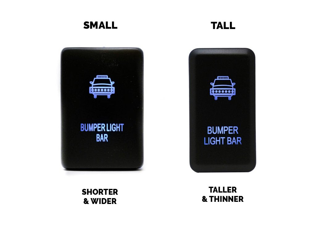 Small Style Toyota OEM Style "BUMPER LIGHT BAR" Switch – Super Overland ...
