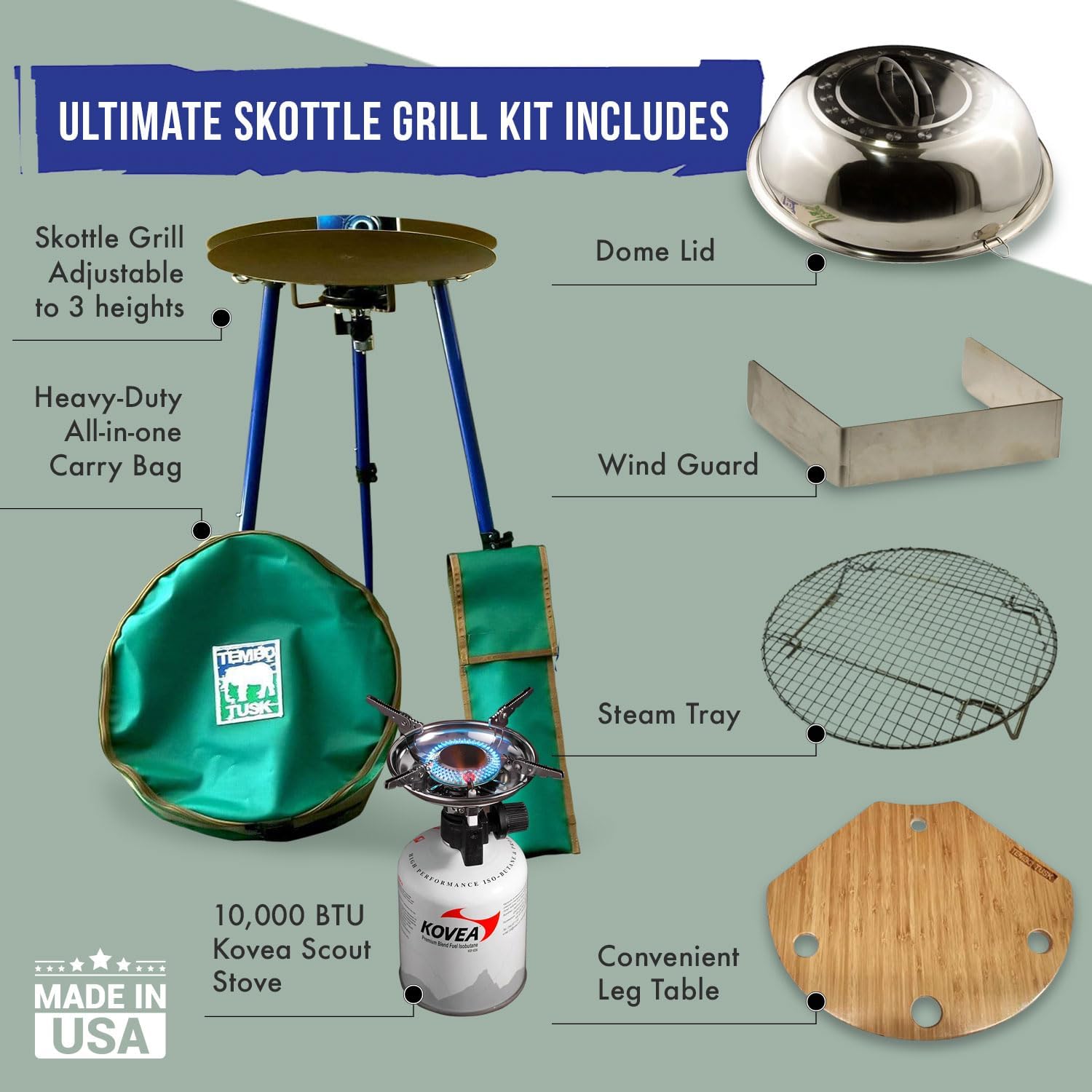 The Ultimate Skottle Grill Kit – Super Overland Outfitters