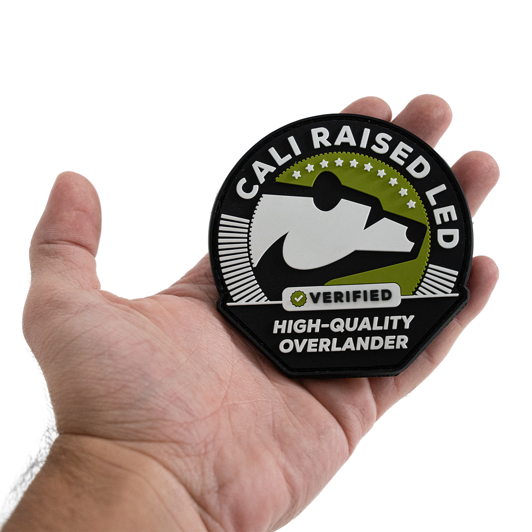 Cali Raised LED High Quality Overlander PVC Patch – Super Overland ...