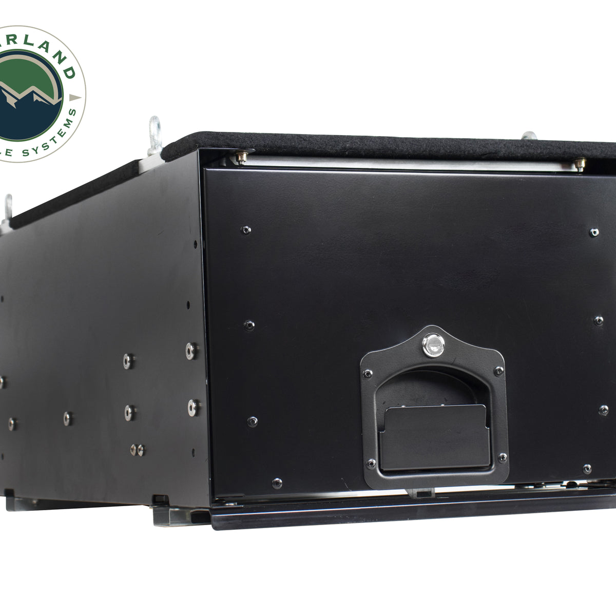 Overland Vehicle Systems Cargo Box With Slide Out Drawer Size - Black ...